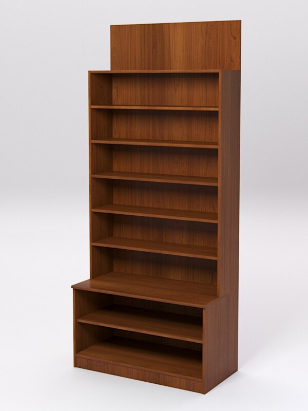 Стеллаж "каскад" №1 для обуви, Орех. Производитель товара - компания Westcom.