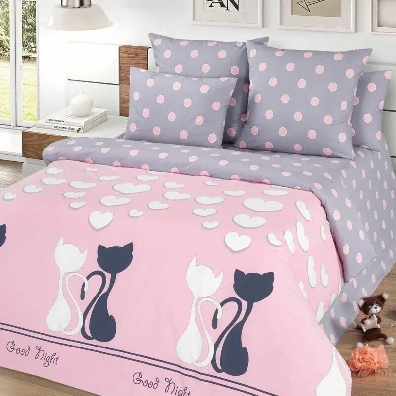 Комплект постельного белья магнолия 2-спальный евро Ля-Мурр