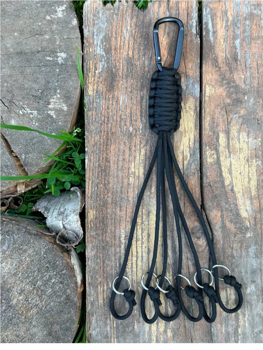 Переноска малая на 6 петель (цвет - черный)