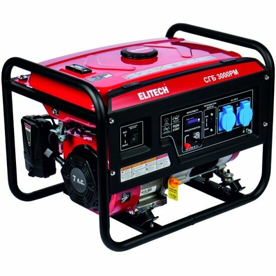 Бензогенератор Elitech СГБ 3000РМ