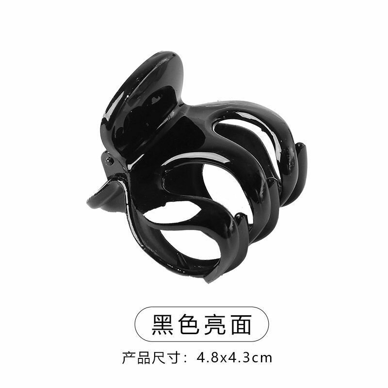 Креативная матовая заколка-когти, простой высококачественный вид, женская в виде акулы, элегантная для густых волос, аксессуар