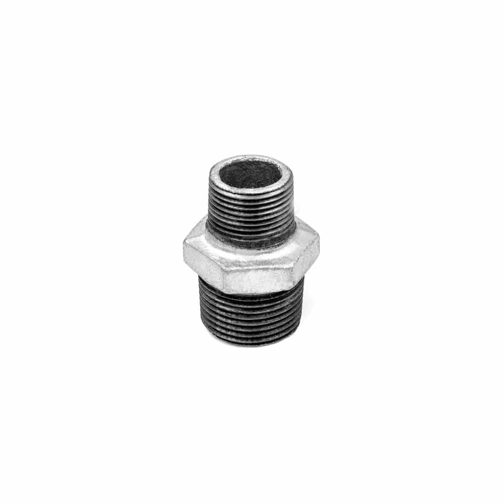 Переходной ниппель Fittex PLUS чугун 20х15 НР 127-3555