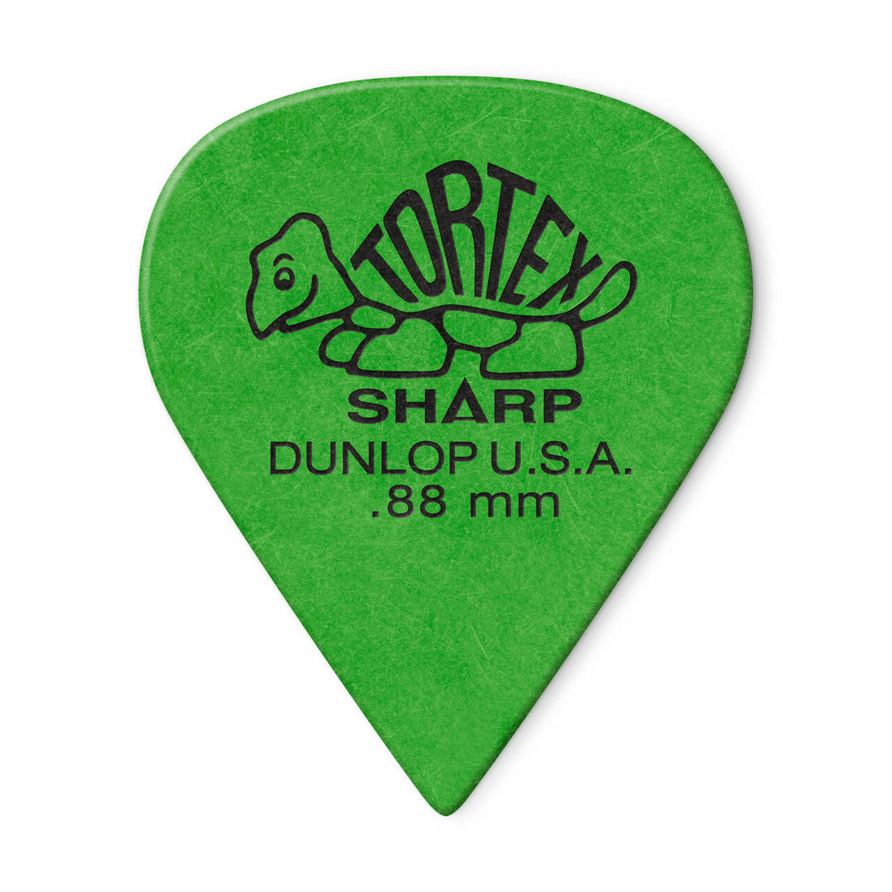 Dunlop 412P.88 Tortex Sharp Медиаторы 12штук, толщина 0,88мм.