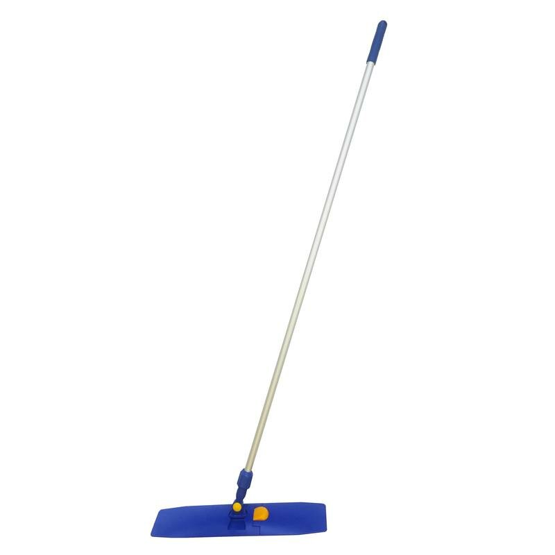 Швабра флаундер 50см с ал. рукояткой 140см для МОПов с "карманами"