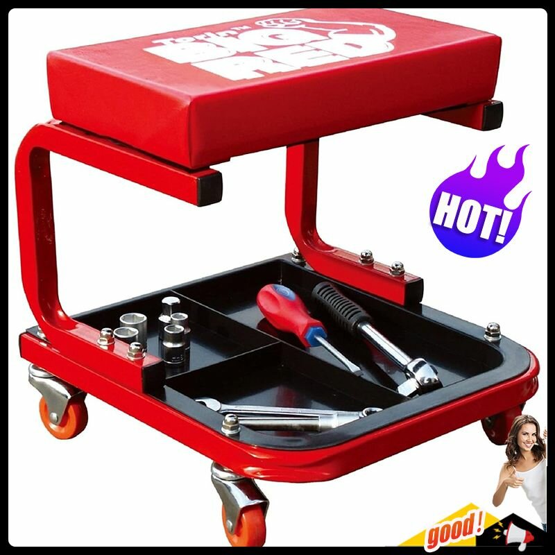 Мобильный табурет для ремонта автомобилей