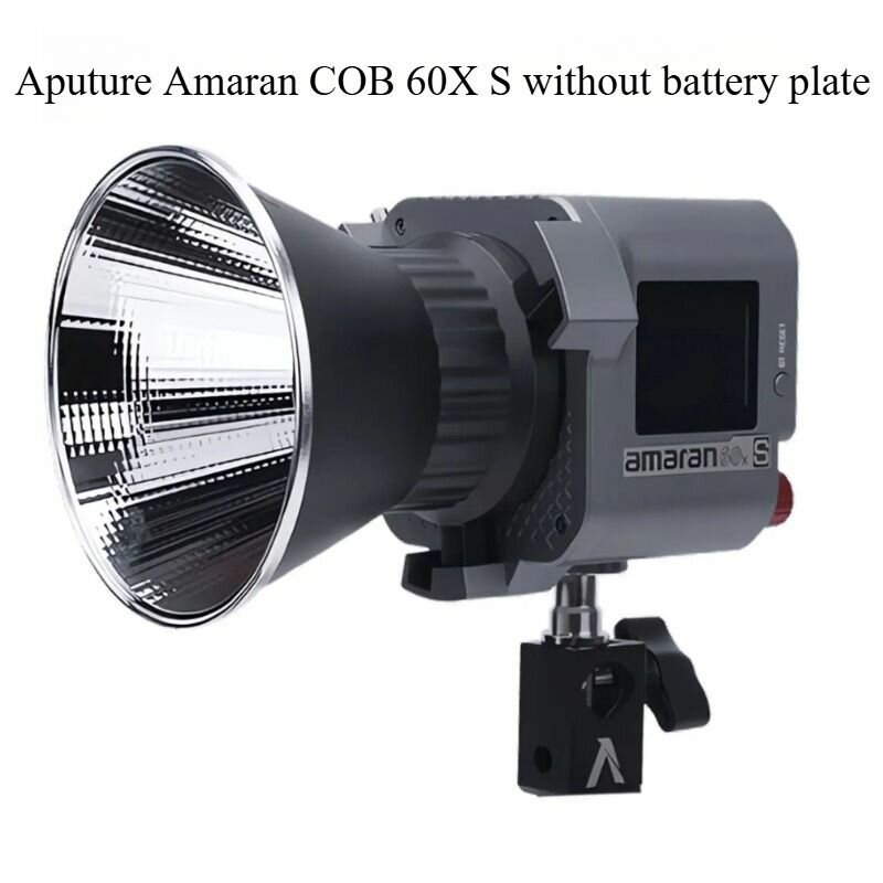 Aputure Amaran COB 60X S without battery plate Портативный светодиодный заполняющий свет для фотосъемки 2700-6500K