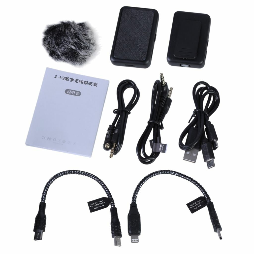 Беспроводной всенаправленный микрофон Shotgun для 360X3, одно перетаскивание, одно