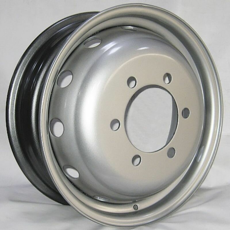 Колёсный диск 5.5j*16 H2 6/170 ET105 D130 (ТЗСК) Газель 1200кг Silver