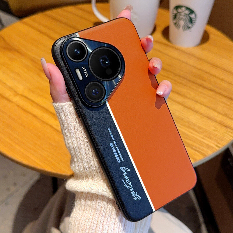 Подходит для Huawei Pura 70 Pro / Хуавей Пура 70 Про+ Чехлы для телефонов с защитой камеры и противоударным, Пура 70 Про+, подставка, soft touch,360° Полная защита, резина, пластик, силикон,