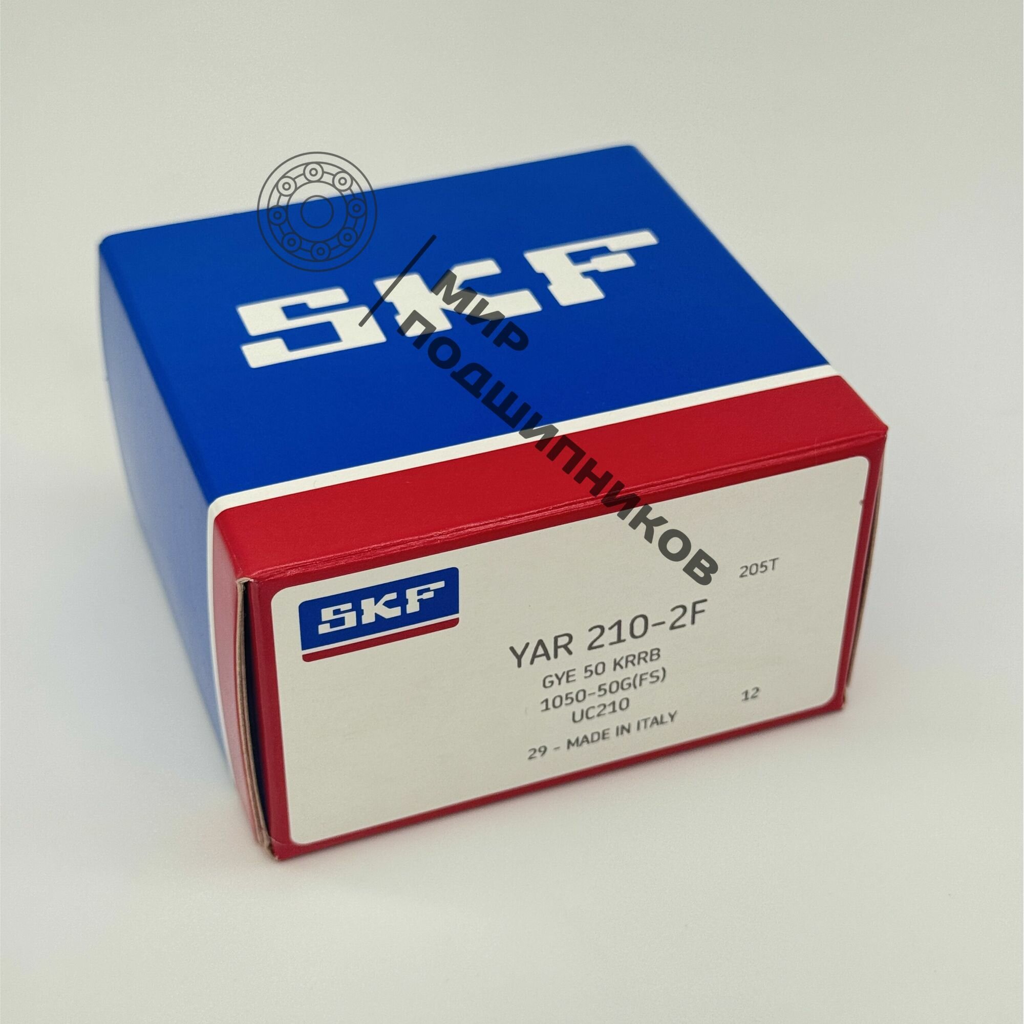 Подшипник корпусной YAR210-2F SKF (50х90х51,6) UC210, GYE50 KRRB,1050-50G(FS)