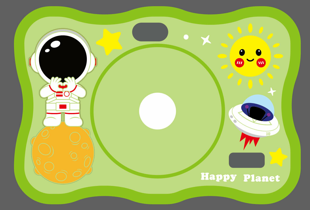 Планшет C Astronaut Five-Color, 7 дюймов, 12GB+256GB, с зеленым пятном