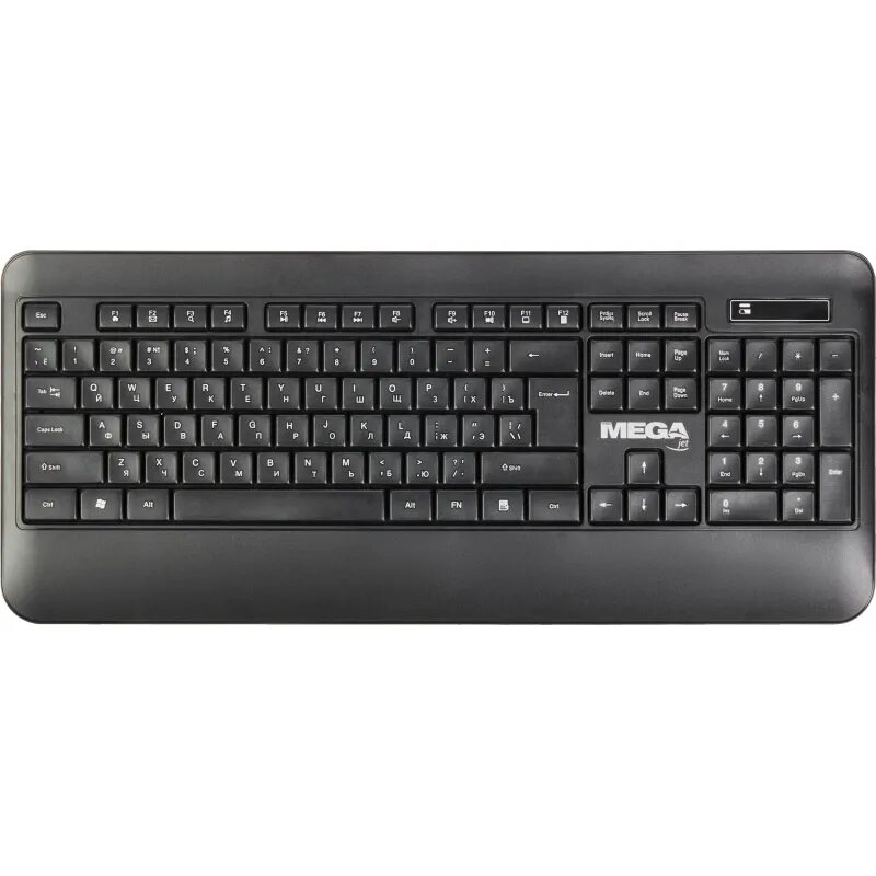 Клавиатура ProMega jet WK002 USB WLS RT/1 АА/черный 1948962