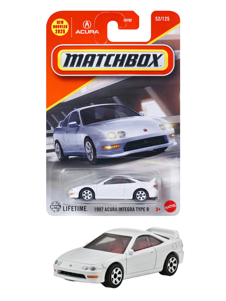 Машинка Matchbox 1:64 Scale Die-Cast Basic Car 30782 1997 Acura Integra Type R