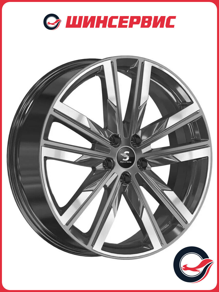 Литой колесный диск Premium Series КР014 Jetour T2 R20x8.0J 5x108 ET39 ЦО60.1 для автомобиля