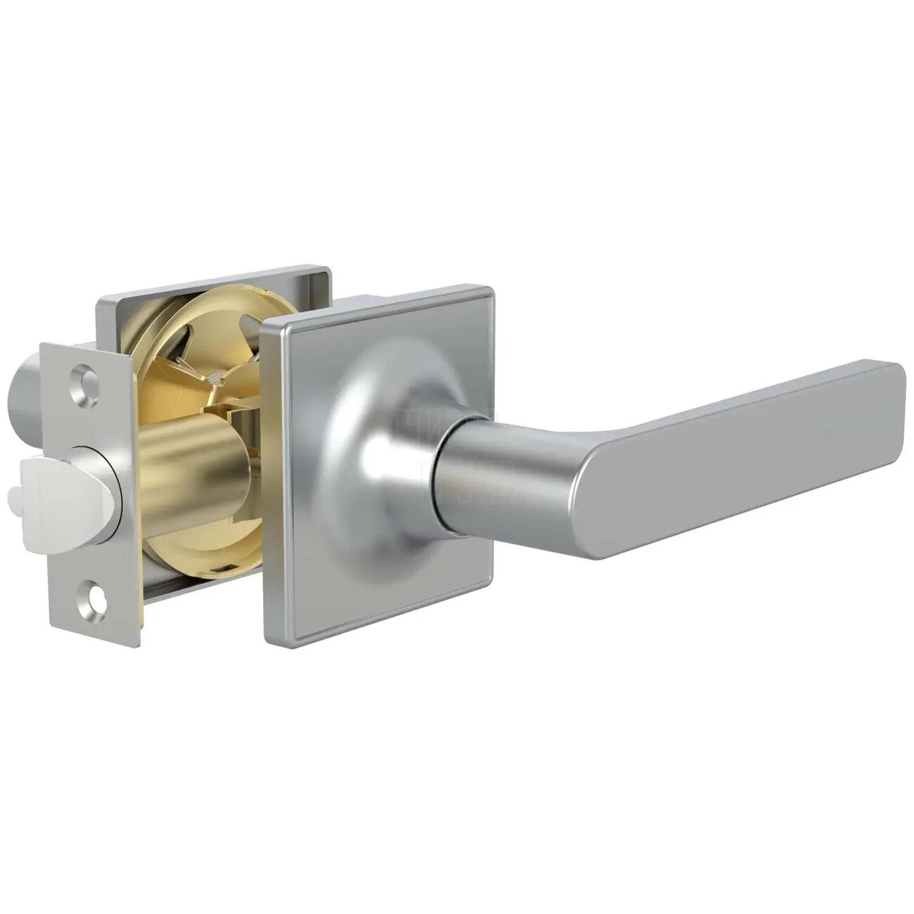 Ручка Punto (Пунто) защелка DK710 PS (без фик.) хром