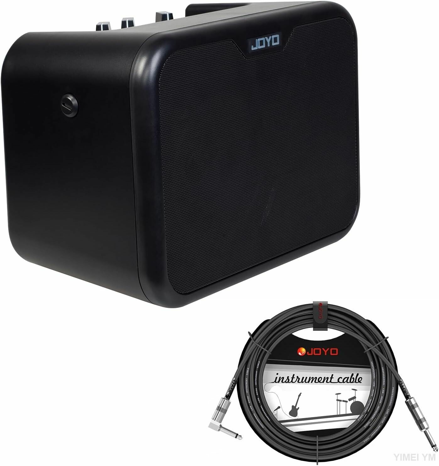 JOYO MA-10E Гитарный комбо-усилитель с кабелем для бас-гитары 4,5 м