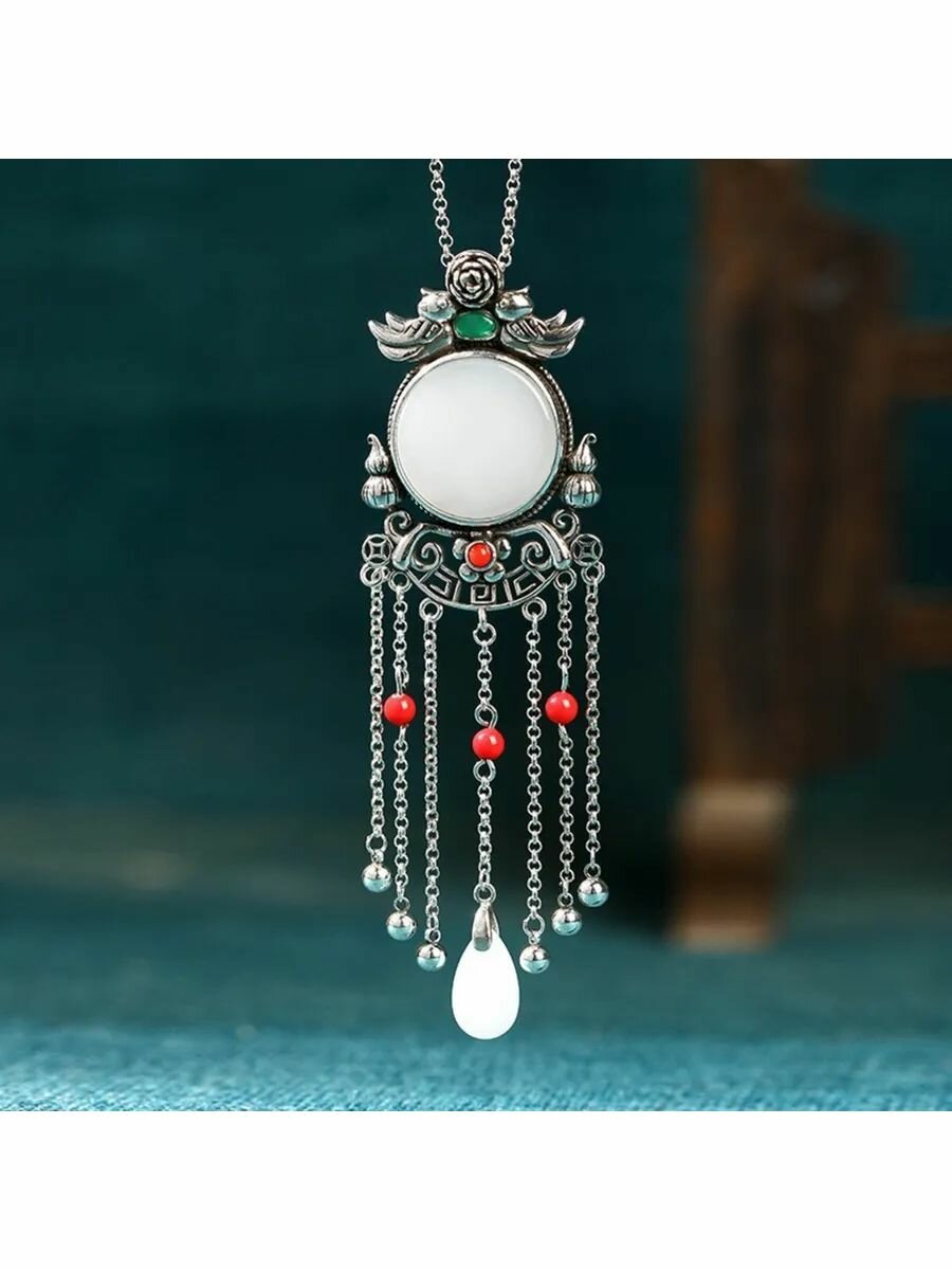 Колье, искусственный камень