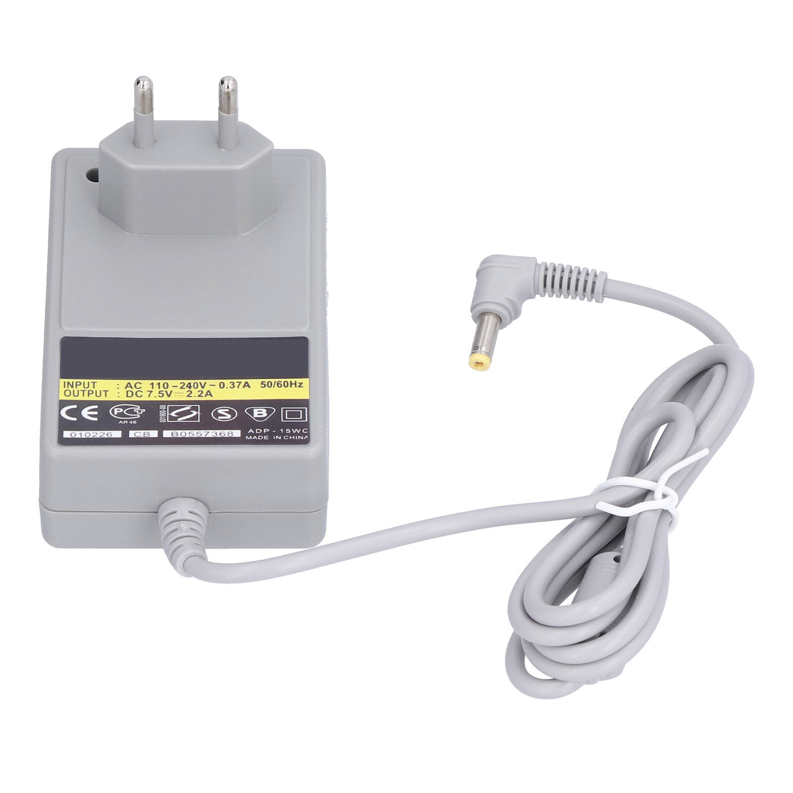 Хост-зарядное устройство для PS1 Прочный портативный адаптер питания со шнуром питания для игровой консоли PS1 Вилка европейского стандарта