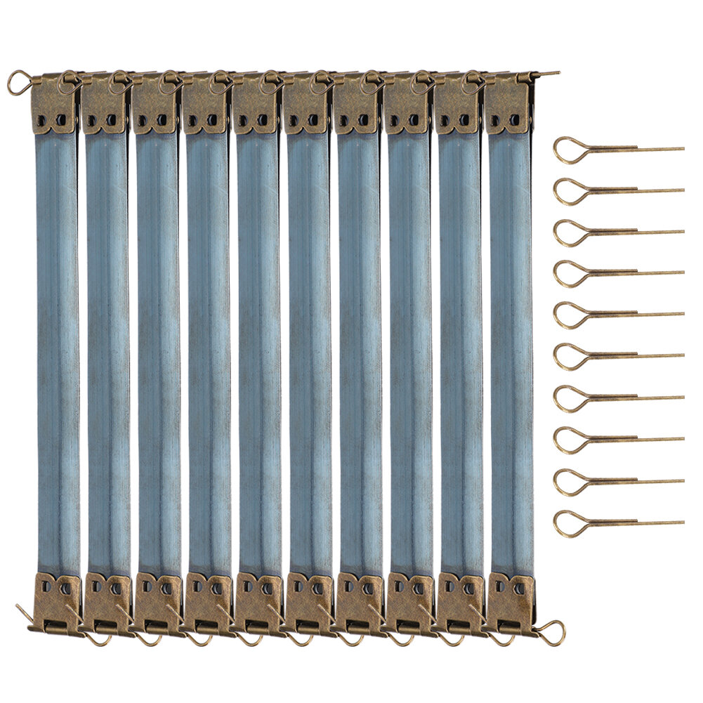 10 шт. Металлические внутренние гибкие рамки ретро для монетных кошельков мешков карандаш Diy аксессуар