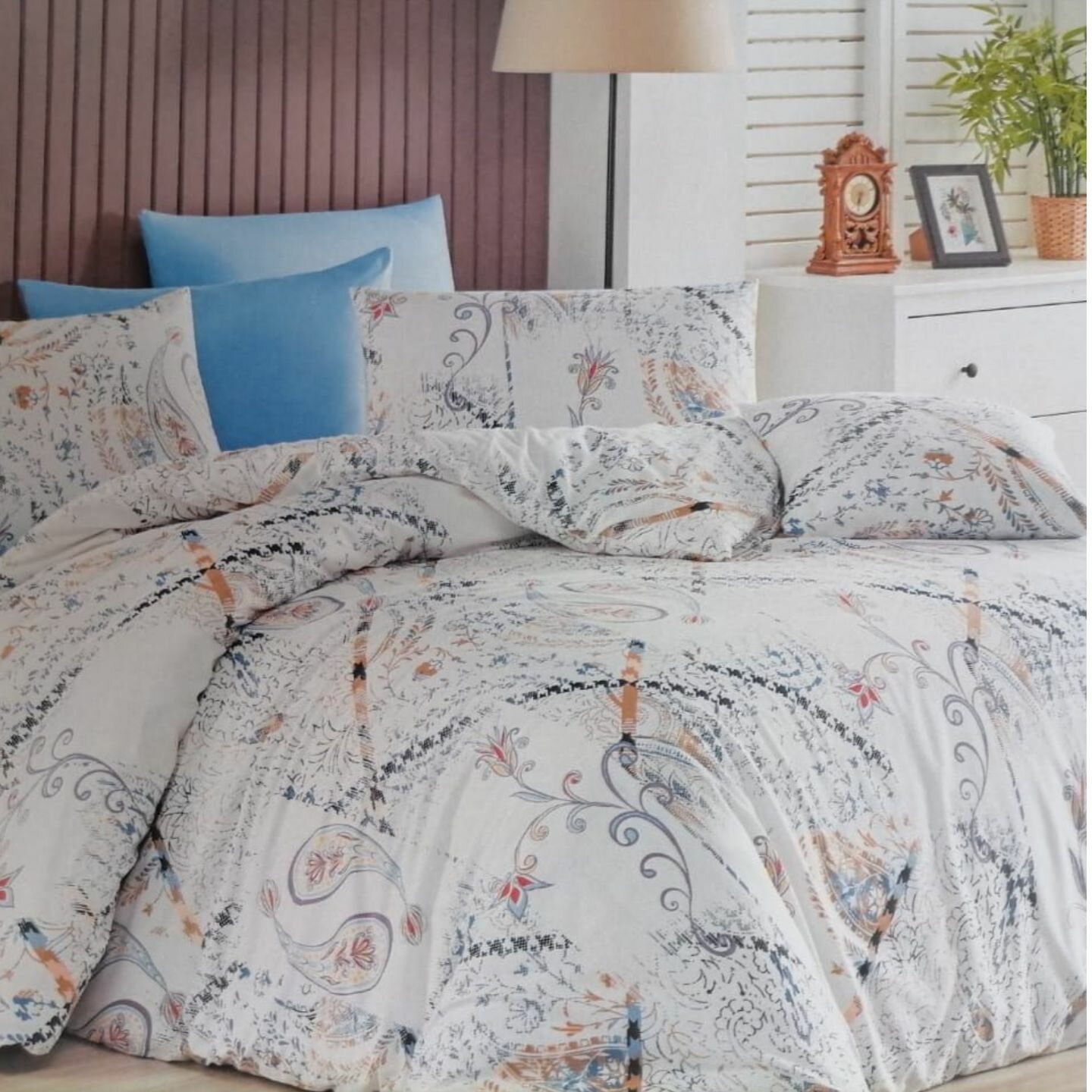 Постельное белье Евро 100 % хлопок