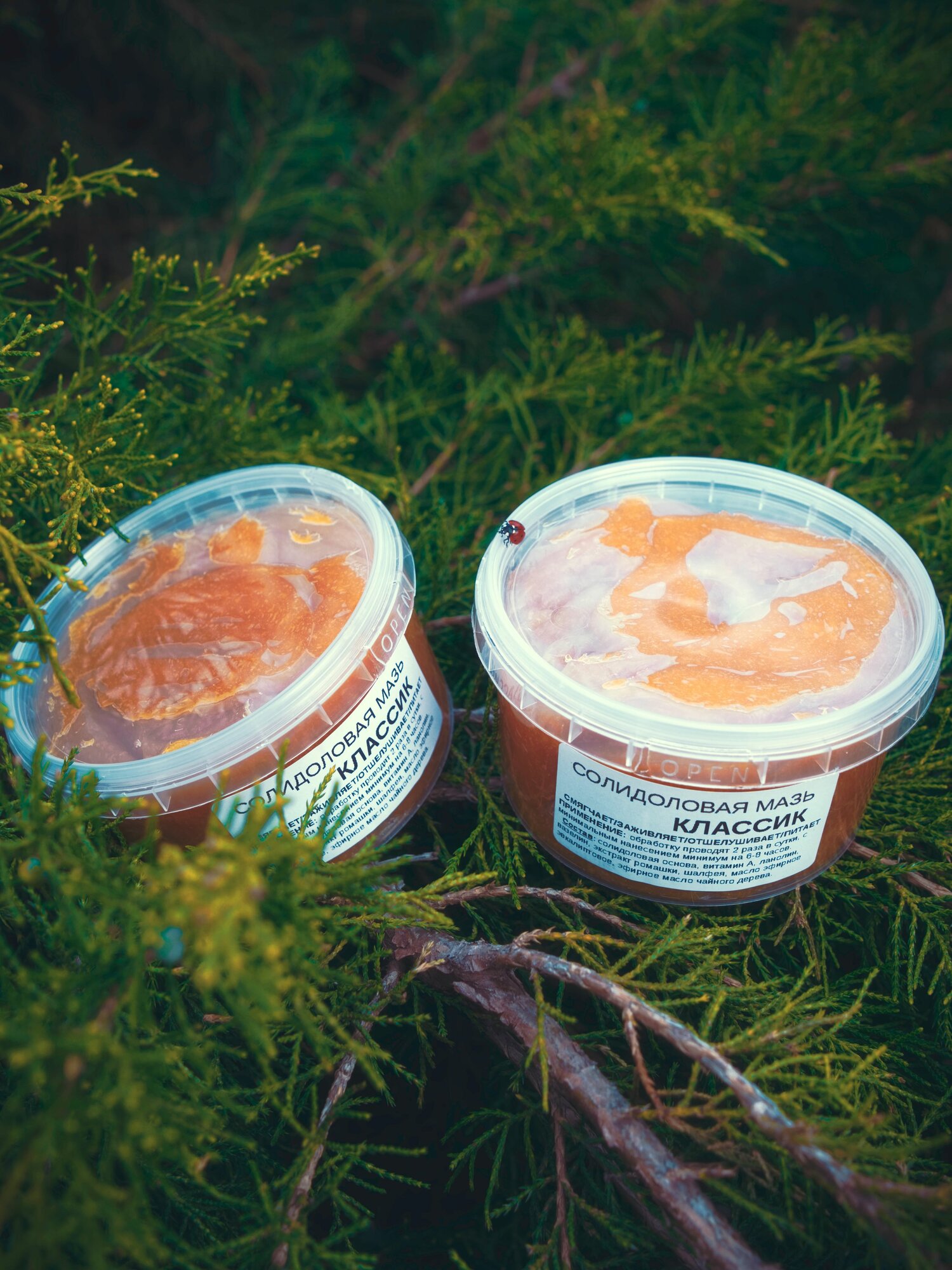 Набор Х2 Солидоловой мази Классик 400 гр при псориазе, себореи, атопическом дерматите, кератозе