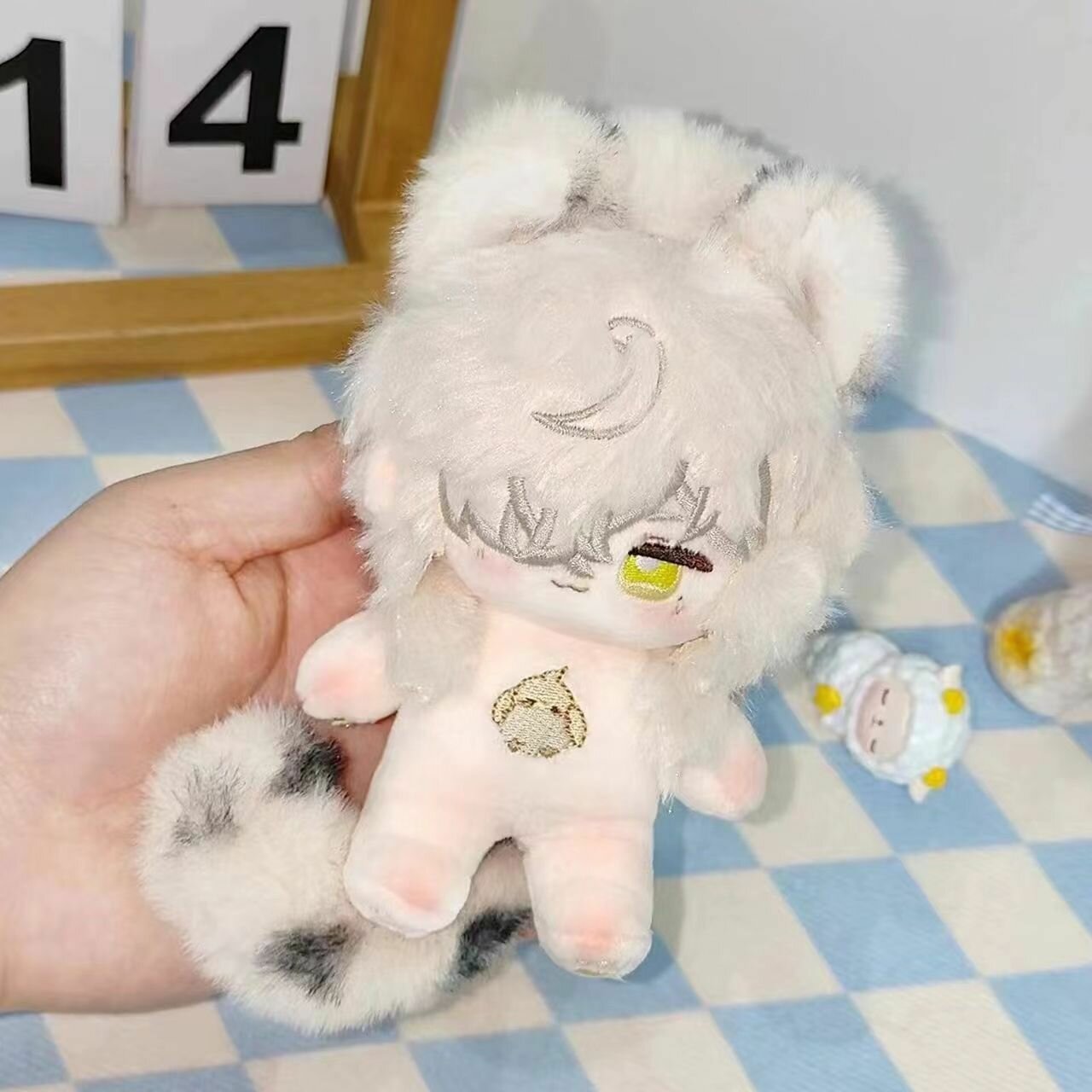 10 см аниме плюшевая игрушка ролевая игра хлопковая кукла. Jing Yuan / Honkai: Star Rail