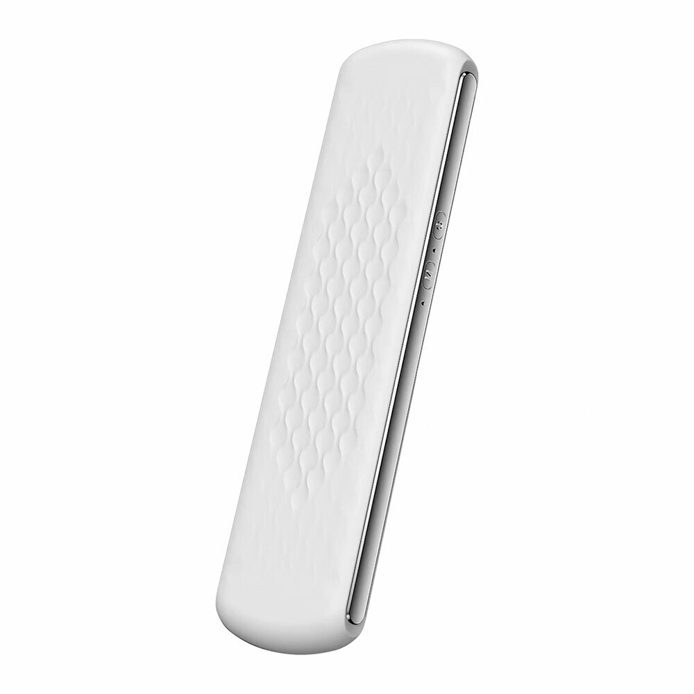 Динамик под подушку для сна портативный белый черный с технологией костной проводимости BT версия 5.1 заряда 5V время воспроизведения 20 часов размер 155x36x13mm вес 60г