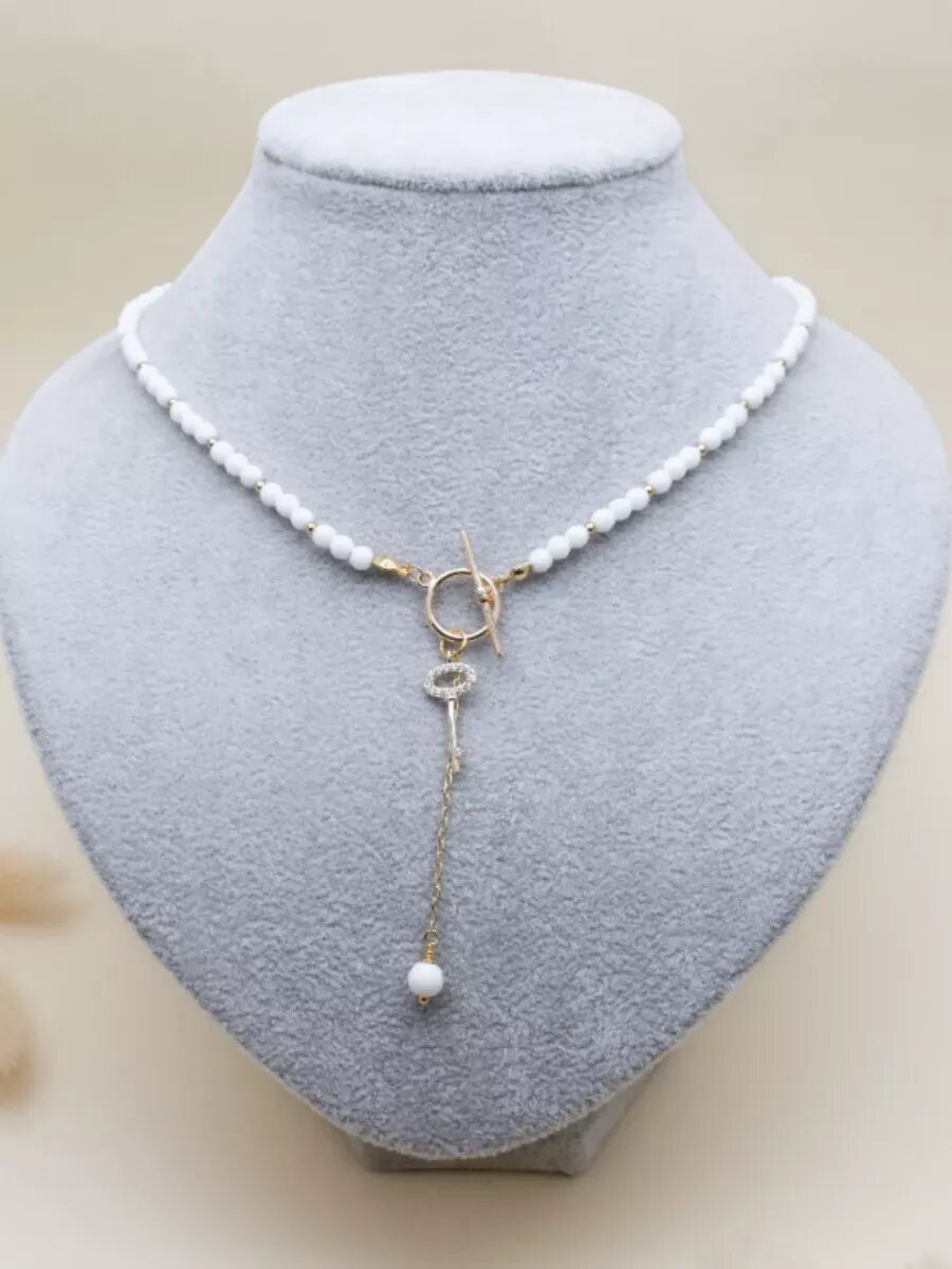 Колье, перламутр