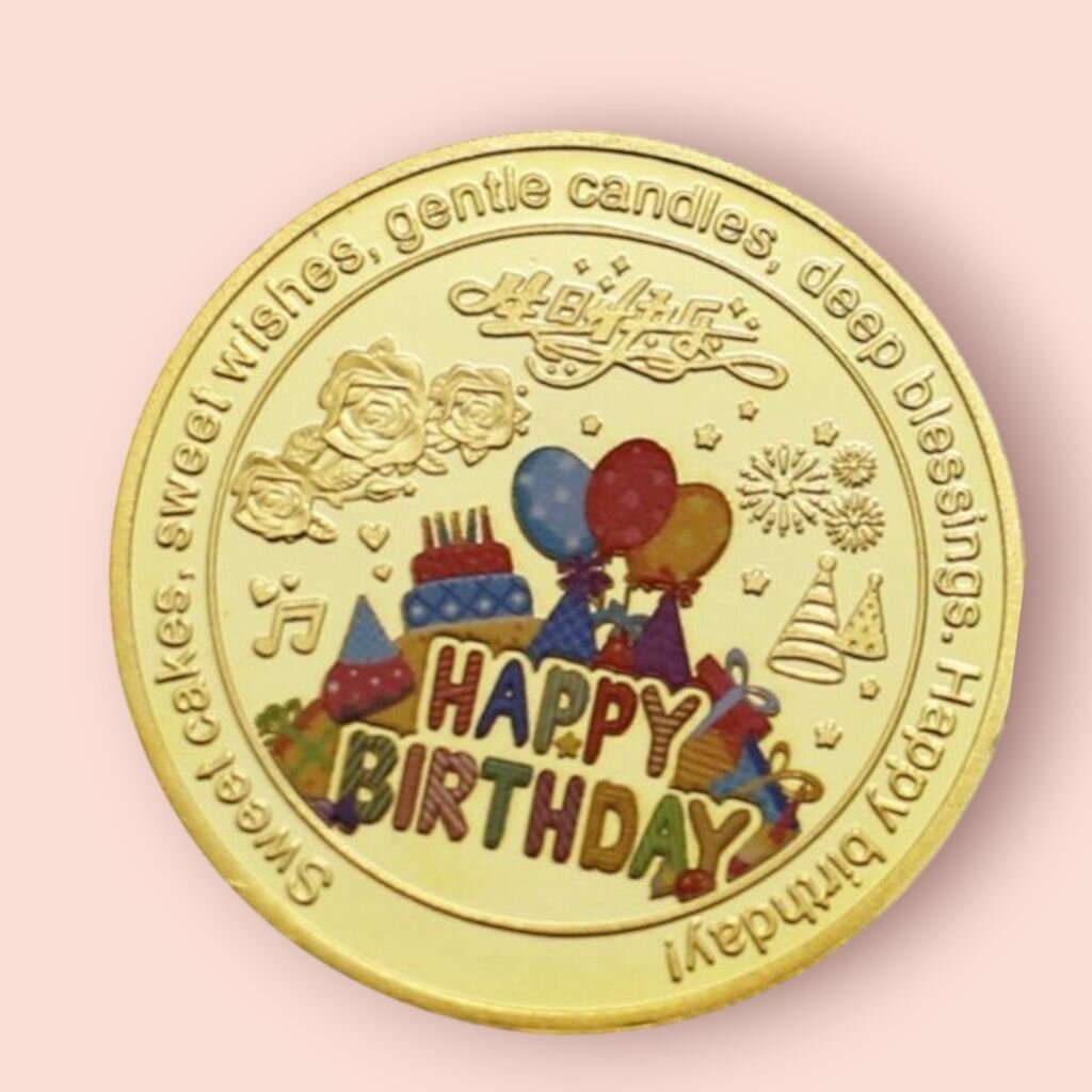 Монета 4057В HAPPY BIRTHDAY2025
