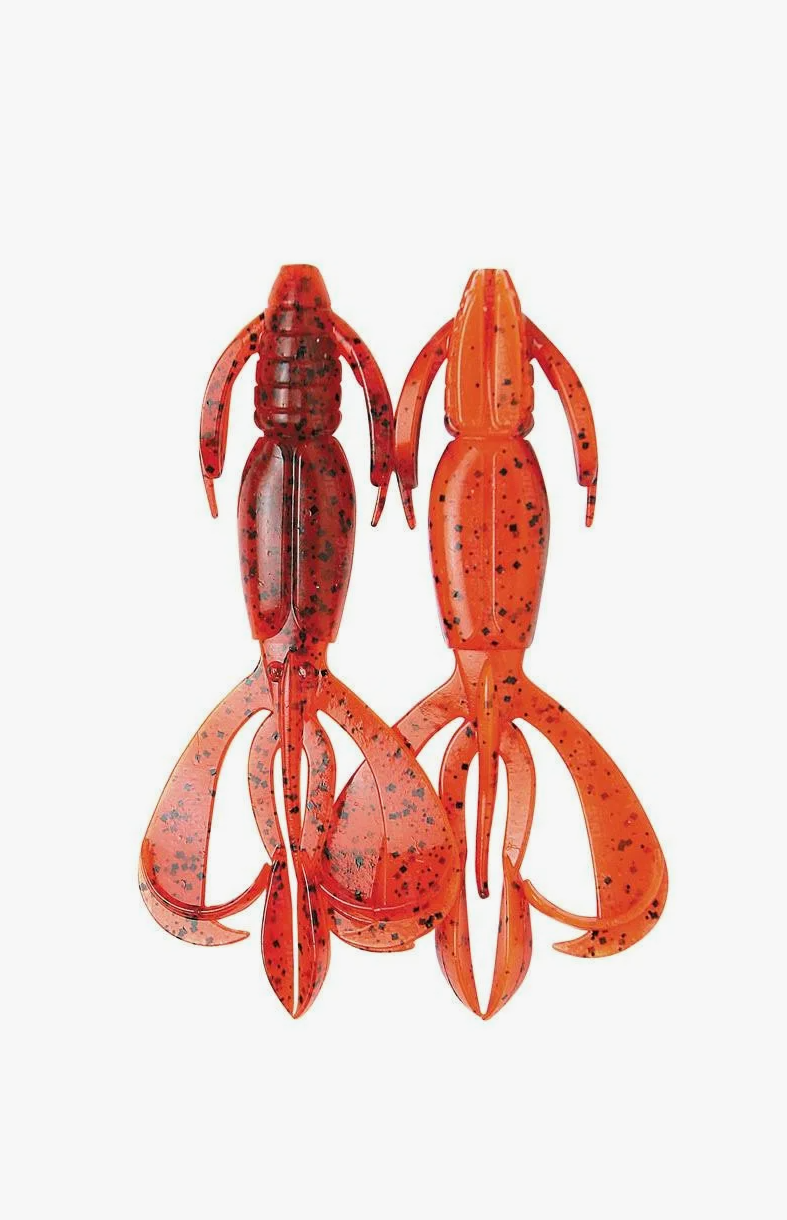 Рачки DAIWA cиликоновые приманки Crazy Flapper 2.4, 10 шт, цвет 010