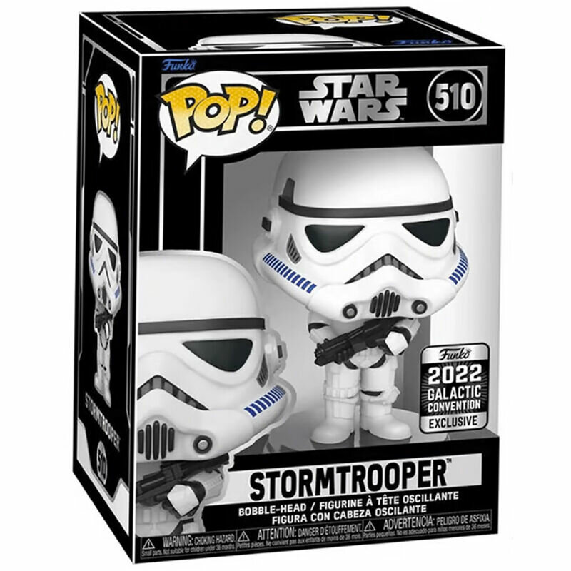 Фигурка Funko Pop! коллекционная Штурмовик "Звездные Войны" Эксклюзив 510 (Фигурка Фанко Поп)