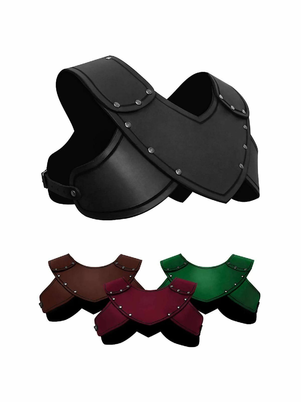 Мужской наплечный доспех для косплея