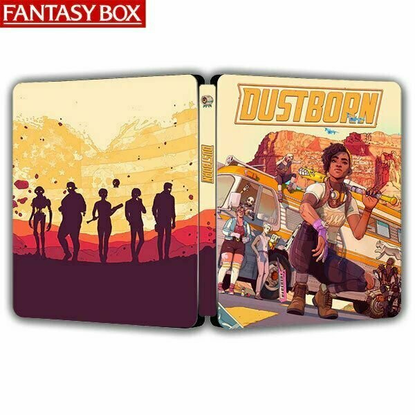 Dustborn Road Trip Edition Steelbook FantasyBox N-Released (Только стальной корпус, без диска с игрой)-Праздничные подарки