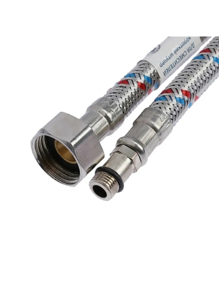 Подводка для смесителей Мх10 60 см (короткий штуцер)