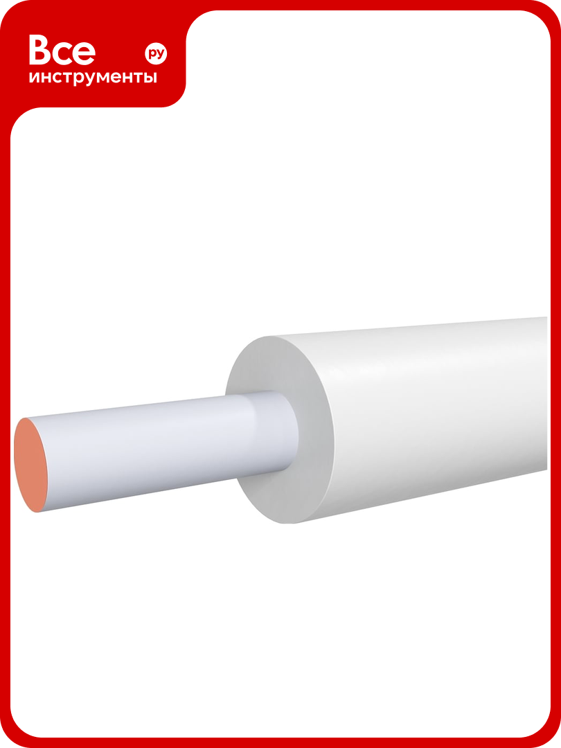 Провод Нв-0,2 4 600 Торкабель белый (100м) на катушке 0712179201484, 5000 г, пластиковая