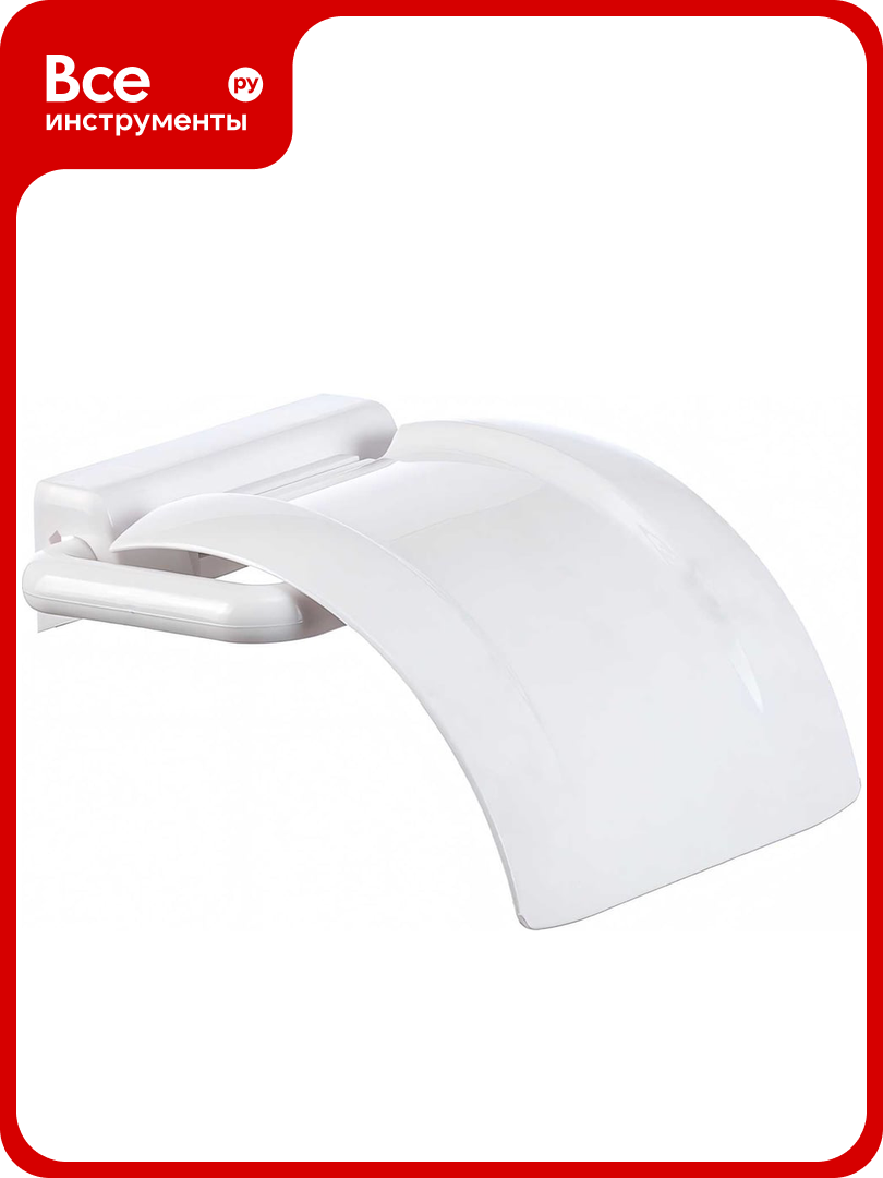 Держатель для туалетной бумаги IDEA белый М 2225