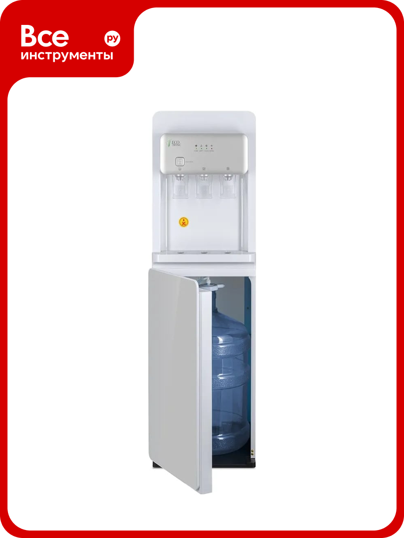 Напольный кулер ECOTRONIC K43-LXE White-silver с нижней загрузкой 12560, предназначен