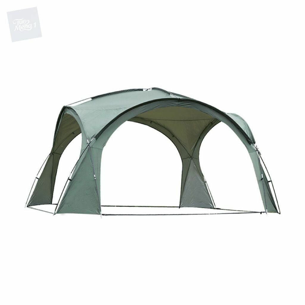 Большой кемпинговый тент от солнца и летняя беседка для дачи и отдыха на природе Нет занавески на двери