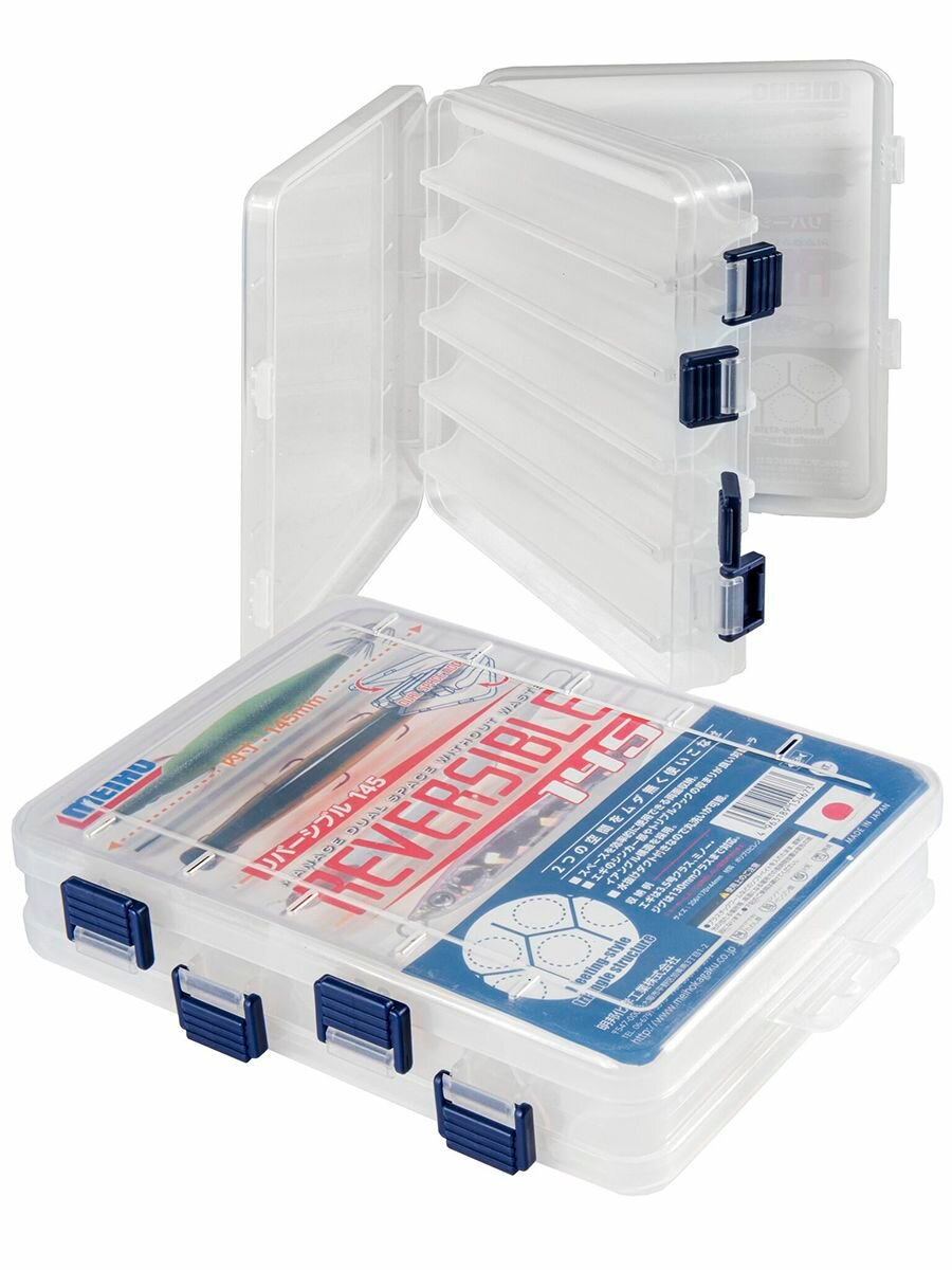 Коробка рыболовная двухсторонняя Meiho REVERSIBLE 145 206х170х44