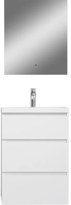 Мебель для ванной комнаты AM.PM Gem S 60 напольная, зеркало DIWO Элиста