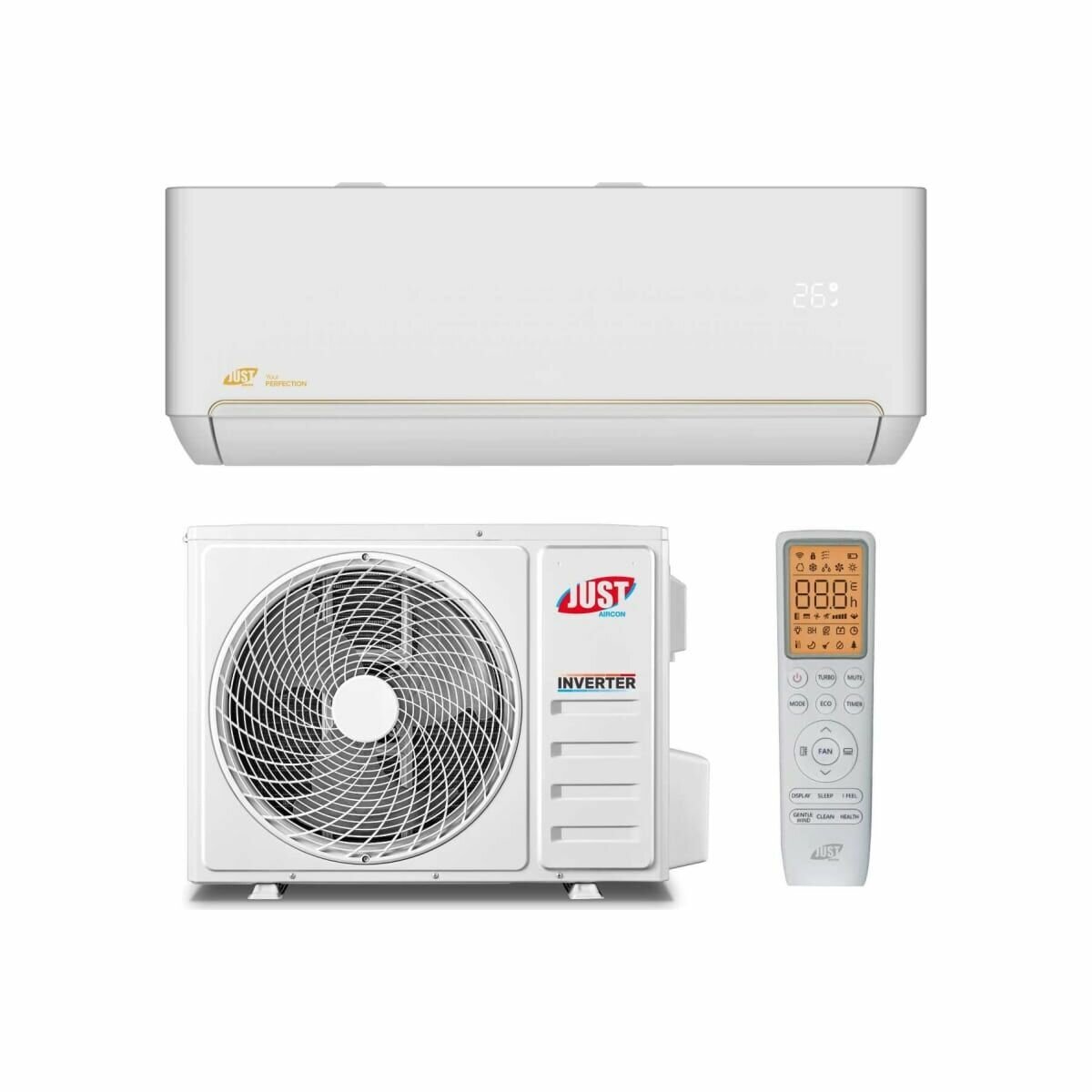 Кондиционер Just AIRCON JAC-12HPSIA/TPF/JACO-12HPSIA/TPF Perfection