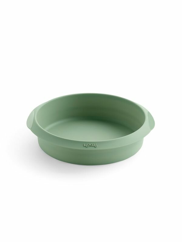 Форма для аэрогриля LEKUE Airfryer силиконовая 20см зеленая 884122
