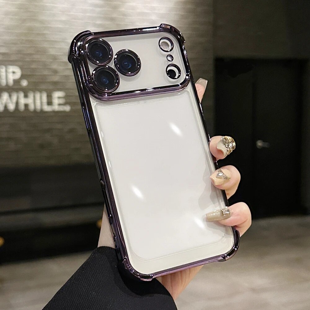 Фиолетовый чехол KEYSION для iPhone 17 Pro