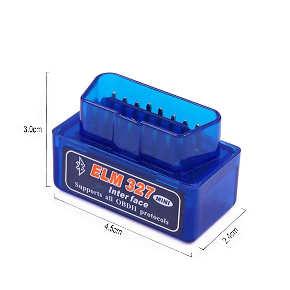 Автосканер ELM327 OBD2 V2.1 Mini (16-контактный) Для Диагностики Автомобилей На Android (OBDII)