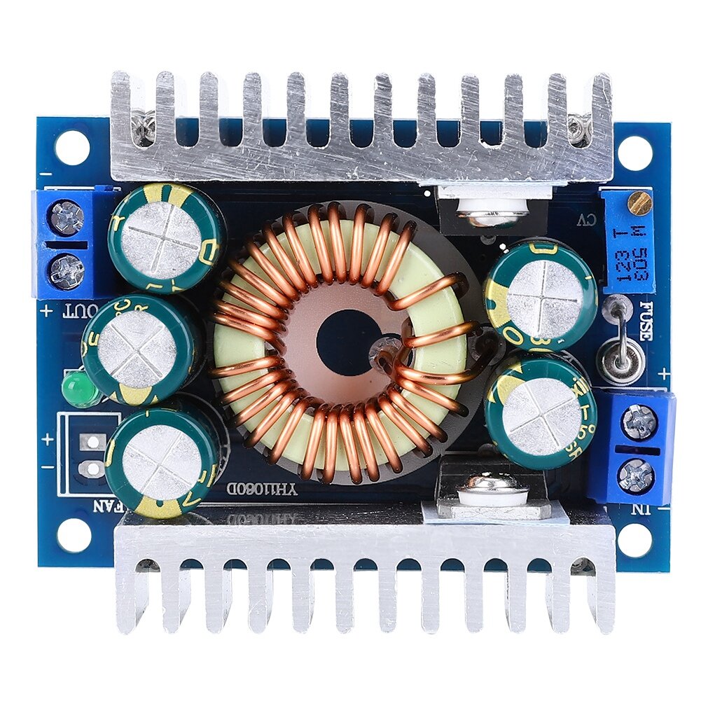 DCDC 12A Регулируемый модуль HighPower LowRipple Buck 95% Автомобильный силовой модуль