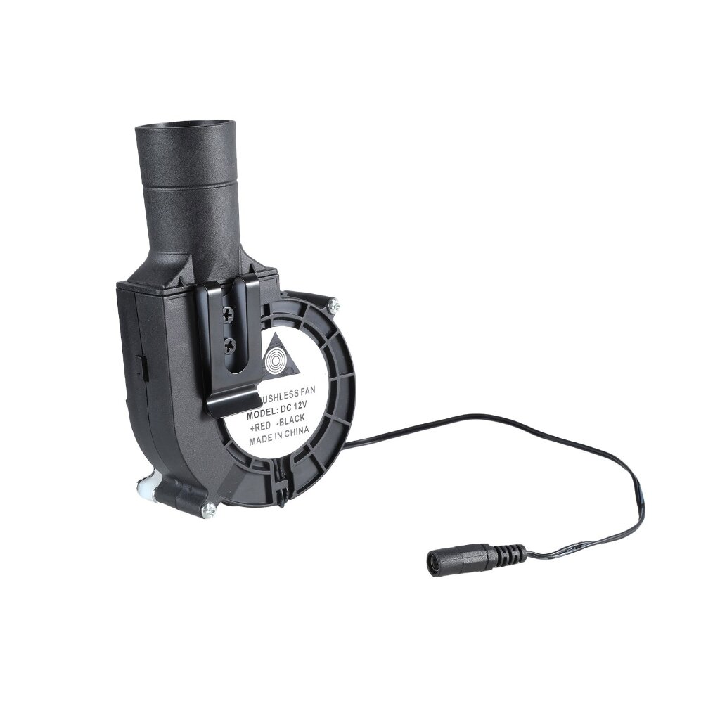 9733 Вентилятор для барбекю 4800 об/мин 12 В, вентилятор с двойным шарикоподшипником для пикника, кемпинга, готовки, вентилятор с металлическим зажимом
