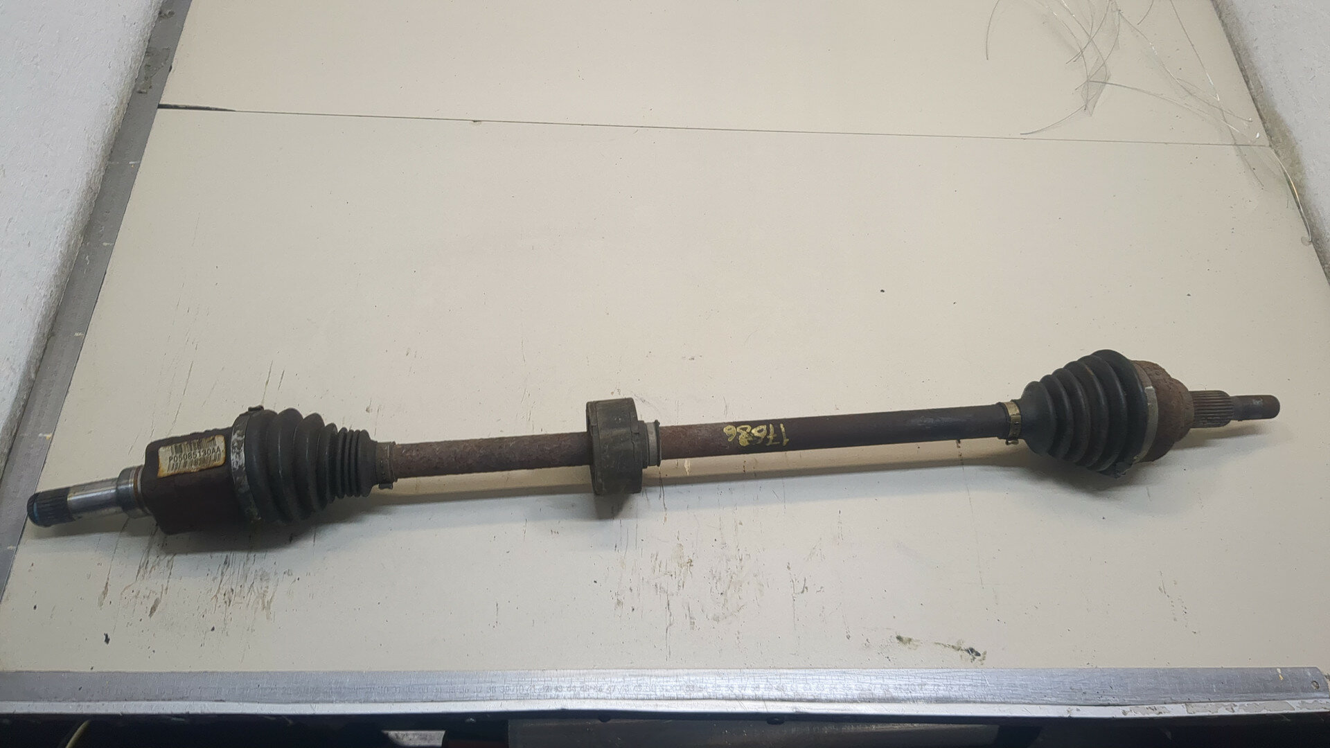 Полуось (вал, шрус) правая передняя Dodge Avenger Б/У