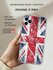 Чехол на Apple iPhone 11 Pro / Айфон 11 Про с принтом "Флаг британский"