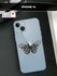 Чехол на Apple iPhone 14 / Айфон 14 с принтом "Узорная бабочка"