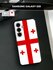 Чехол на Samsung Galaxy S25 / Самсунг S25 с принтом "Флаг Грузии"